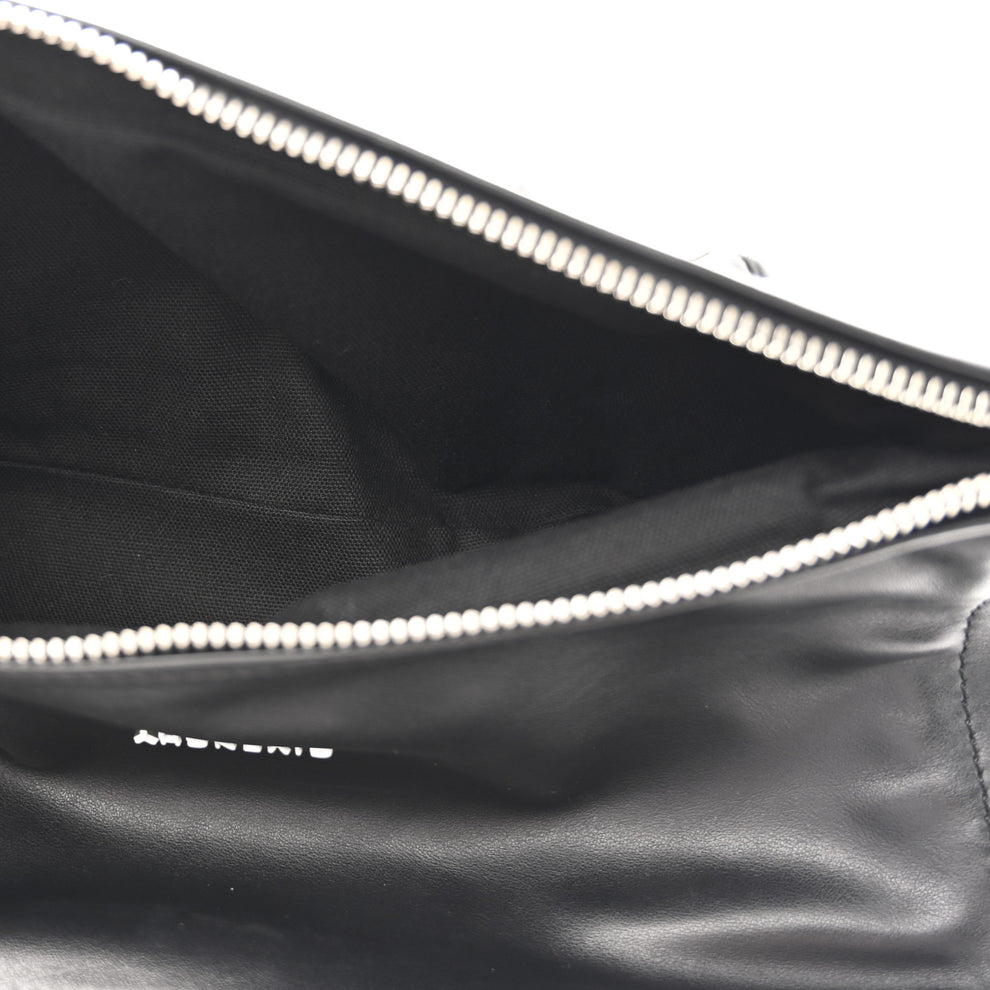 Givenchy Calfskin Medium Pandora Logo Strap Black 1787925 – FASHIONPHILE