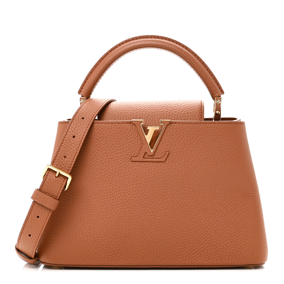 Louis Vuitton Taurillon Capucines BB Tan 1860920 – FASHIONPHILE