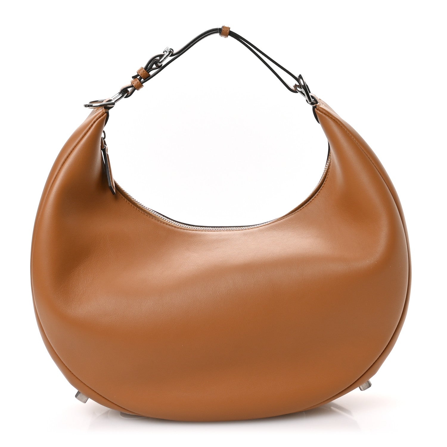 Fendi Vitello Grace Matte Medium Fendigraphy Hobo Bag Caramello 1789267 ...