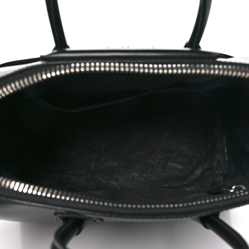 Givenchy Shiny Lord Calfskin Medium Antigona Black 1799360 – FASHIONPHILE