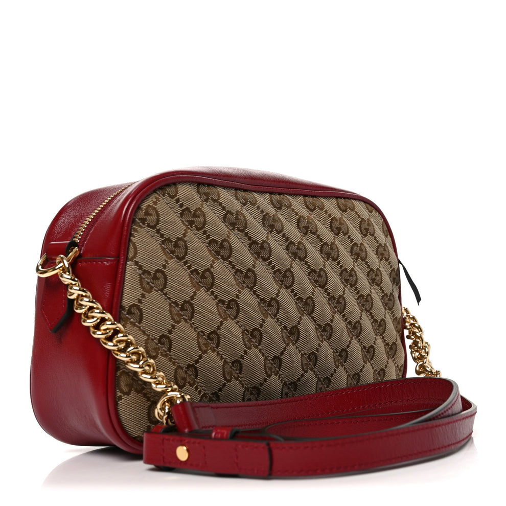 Gucci Monogram Azalea Calfskin Matelasse Diagonal Small GG Marmont ...