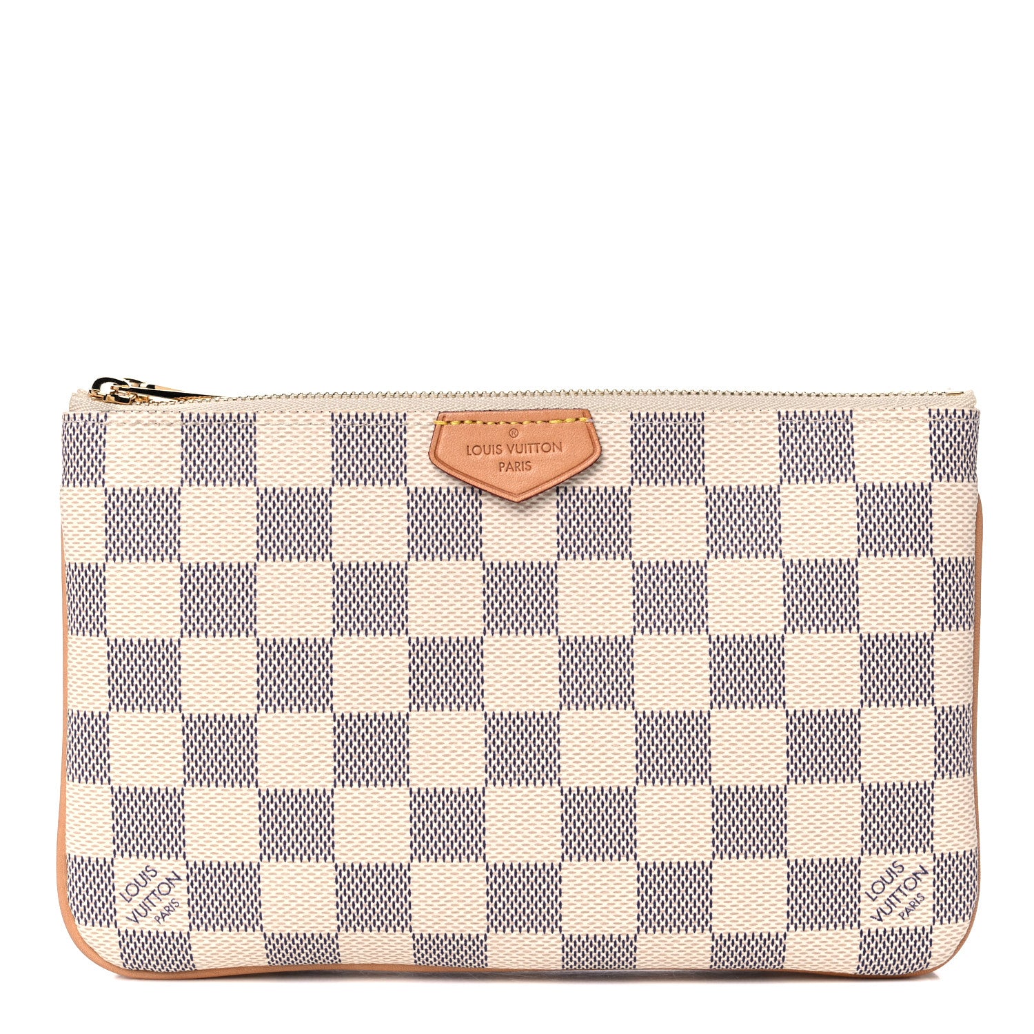 Louis Vuitton Damier Azur Double Zip Pochette 976300 – FASHIONPHILE