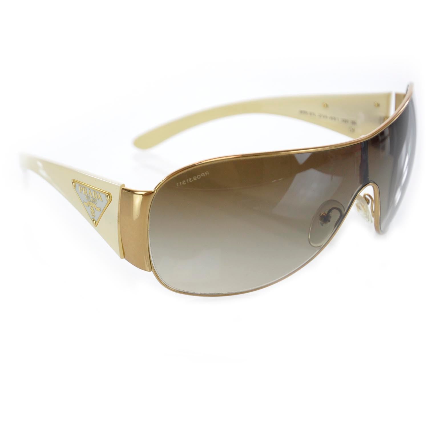 Prada Logo Sunglasses SPR 57L 31143 – FASHIONPHILE