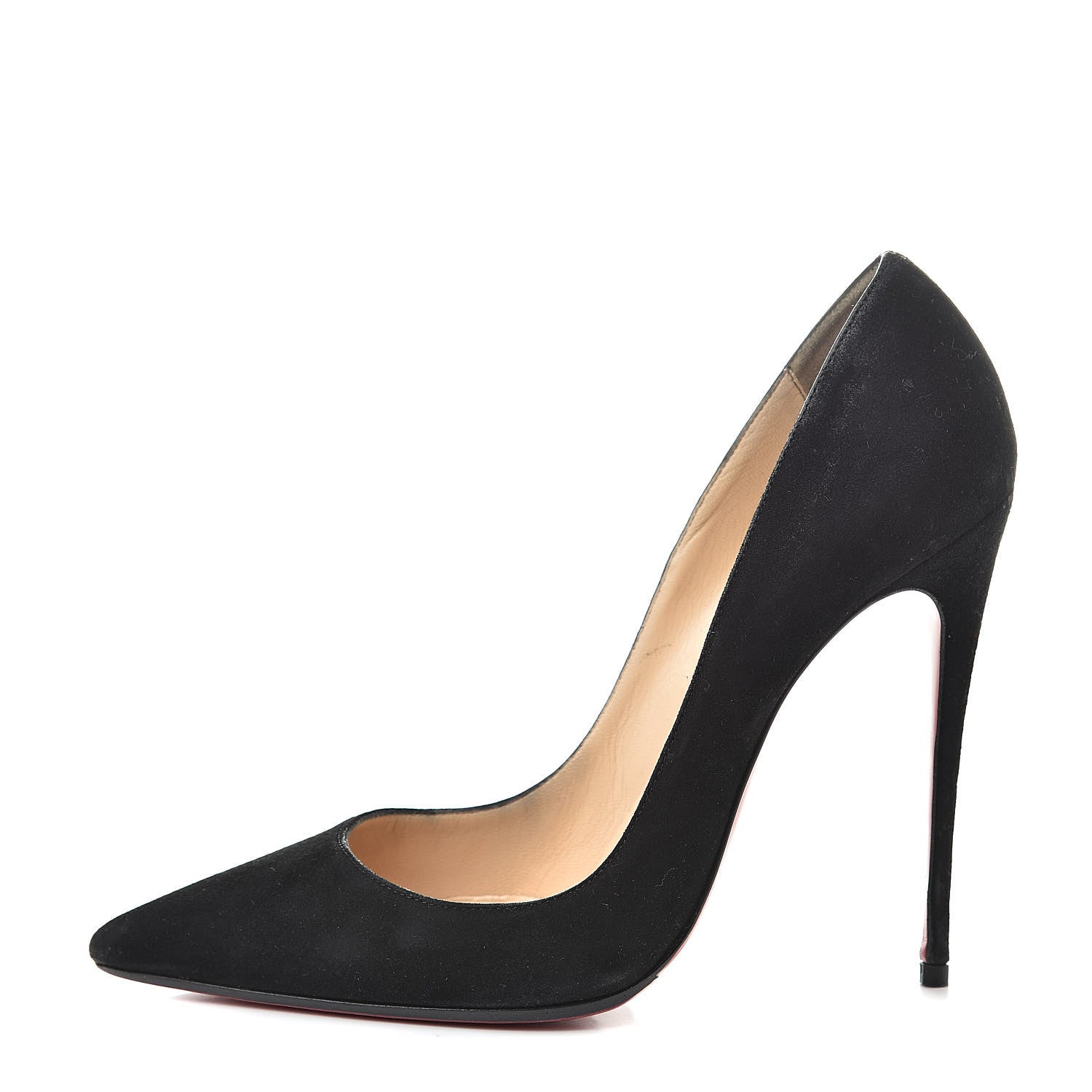 Christian Louboutin Suede So Kate 120 Pumps 38.5 Black 519364 ...