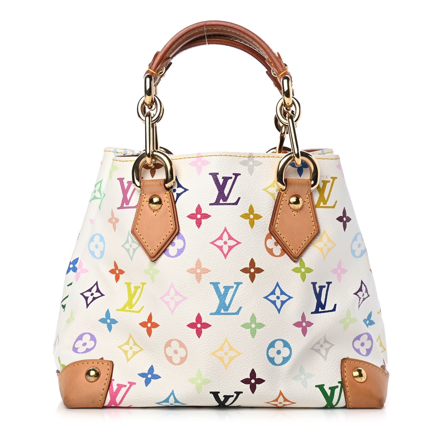 Louis Vuitton Monogram Multicolor Audra White 865802 – FASHIONPHILE