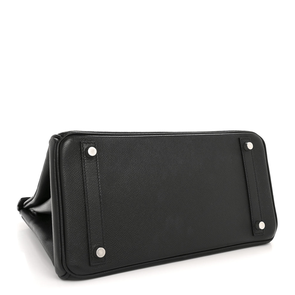 Hermes Epsom BIRKIN 30 Black 1785254 – FASHIONPHILE