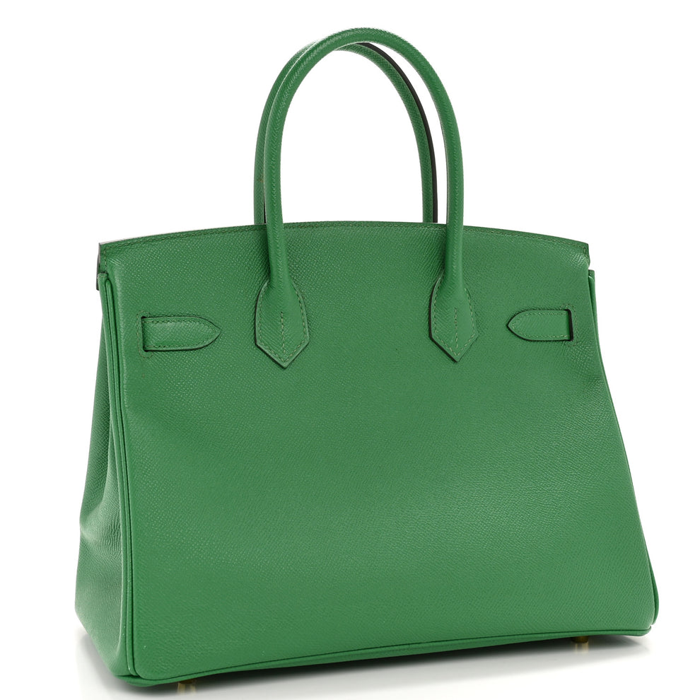 Hermes Epsom Birkin 30 Vert Vertigo 1794782 – FASHIONPHILE