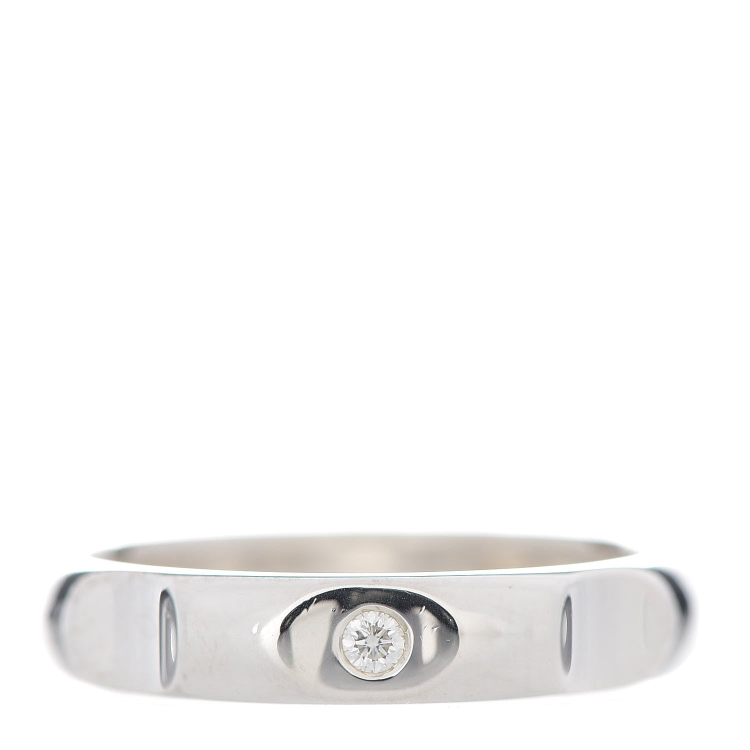 Tiffany Sterling Silver Diamond Paloma's Groove Ring 56 7.5 612960 ...
