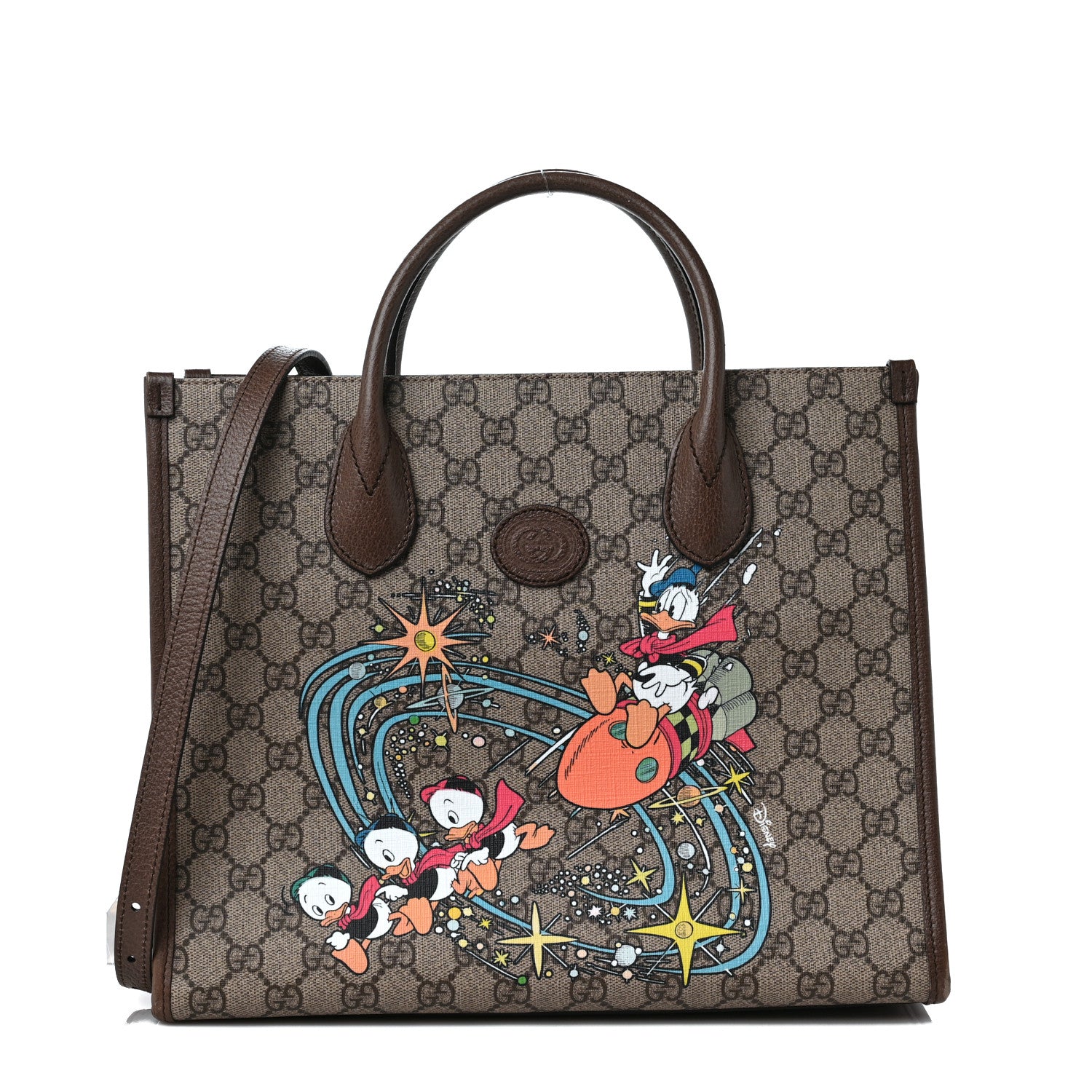 Gucci X DISNEY GG Supreme Monogram Donald Duck Retro Interlocking G ...
