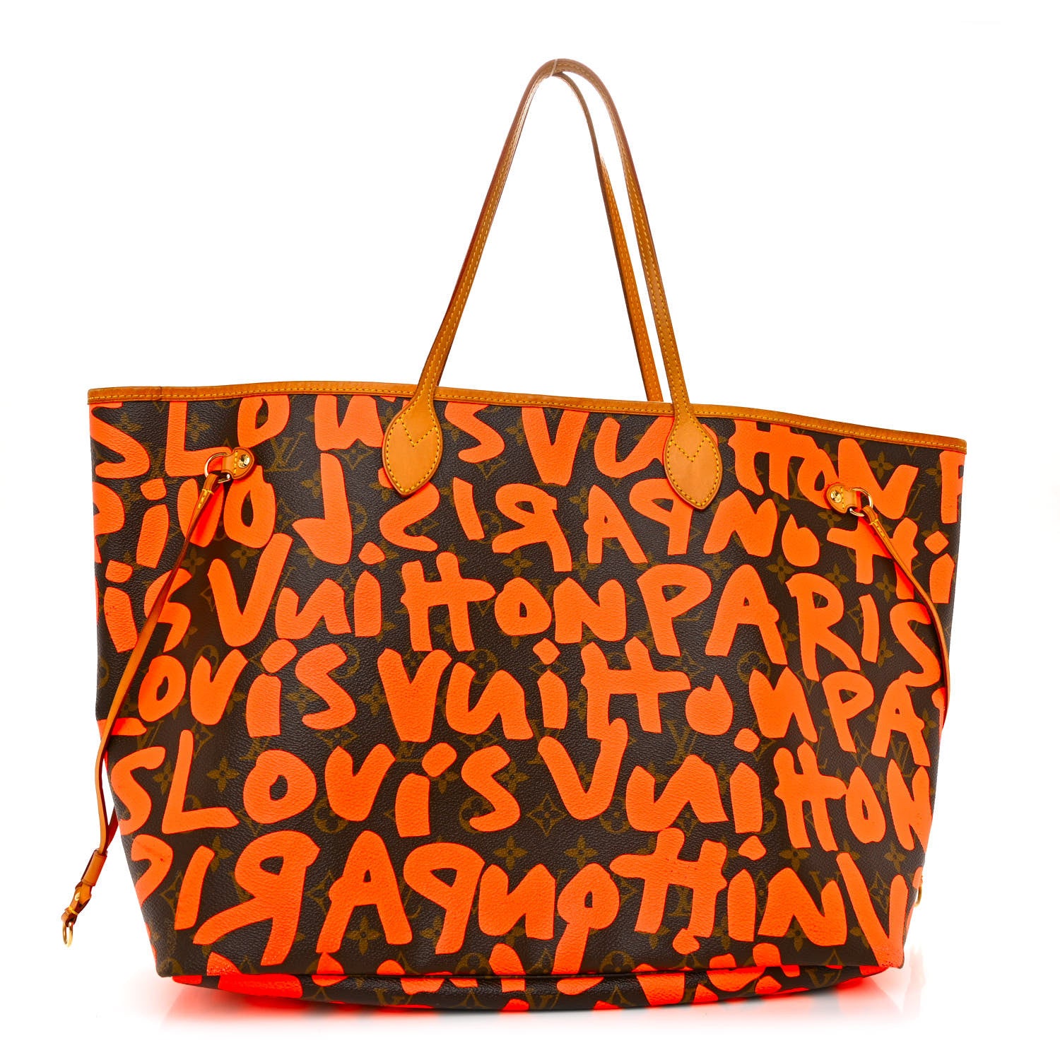 Louis Vuitton Monogram Graffiti Neverfull GM Orange 1362413 – FASHIONPHILE