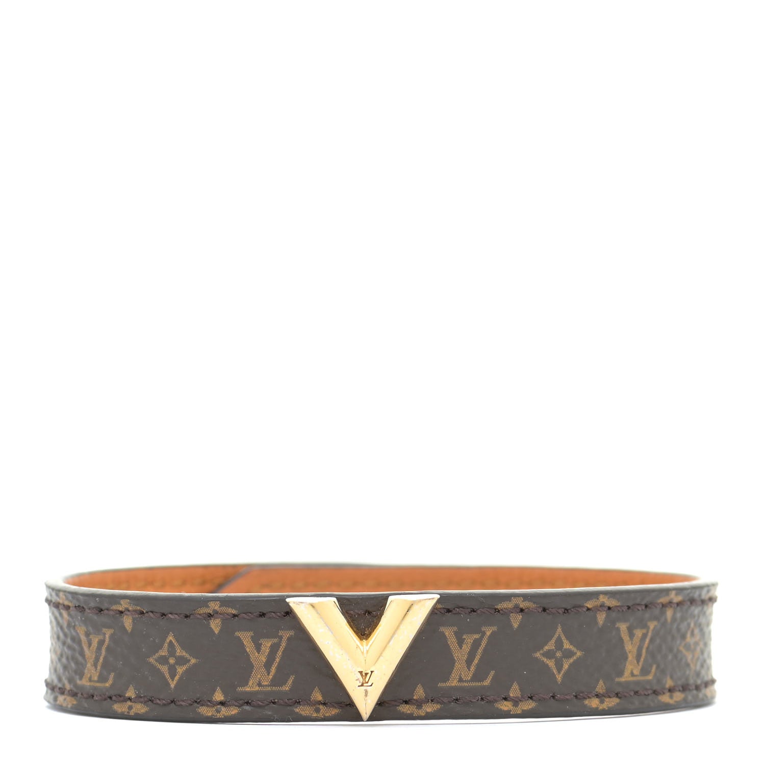 Louis Vuitton Monogram Essential V Bracelet 19 934073 – FASHIONPHILE