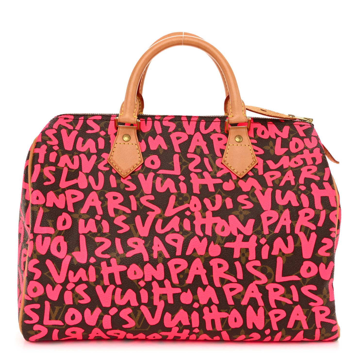 Louis Vuitton Monogram Graffiti Speedy 30 Fuchsia 1567856 – FASHIONPHILE