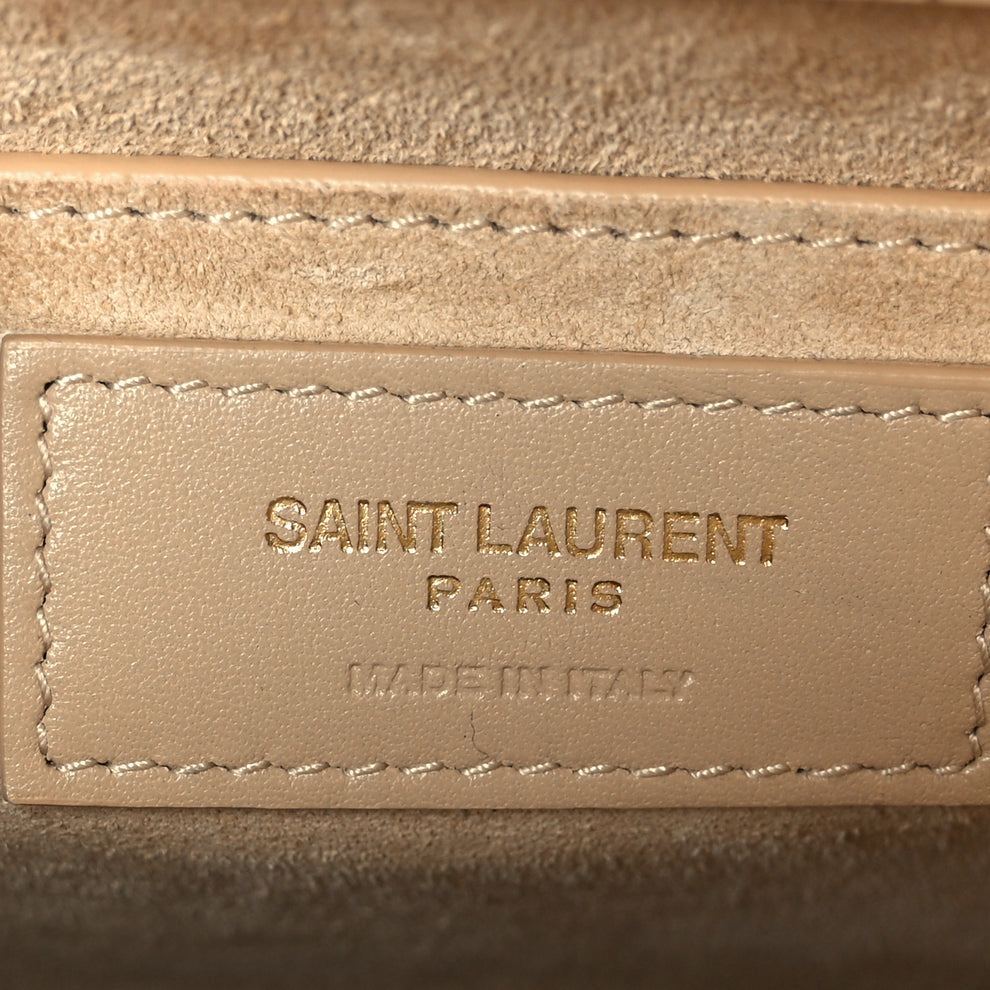 Saint Laurent Smooth Calfskin Medium Monogram Sunset Satchel Satchel ...