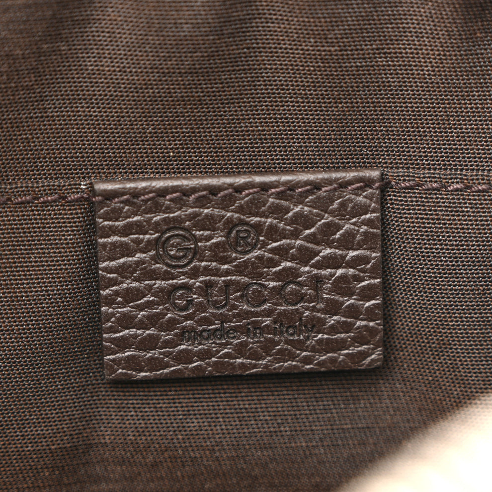 Gucci Monogram Belt Bag Dark Brown 1784613 – FASHIONPHILE