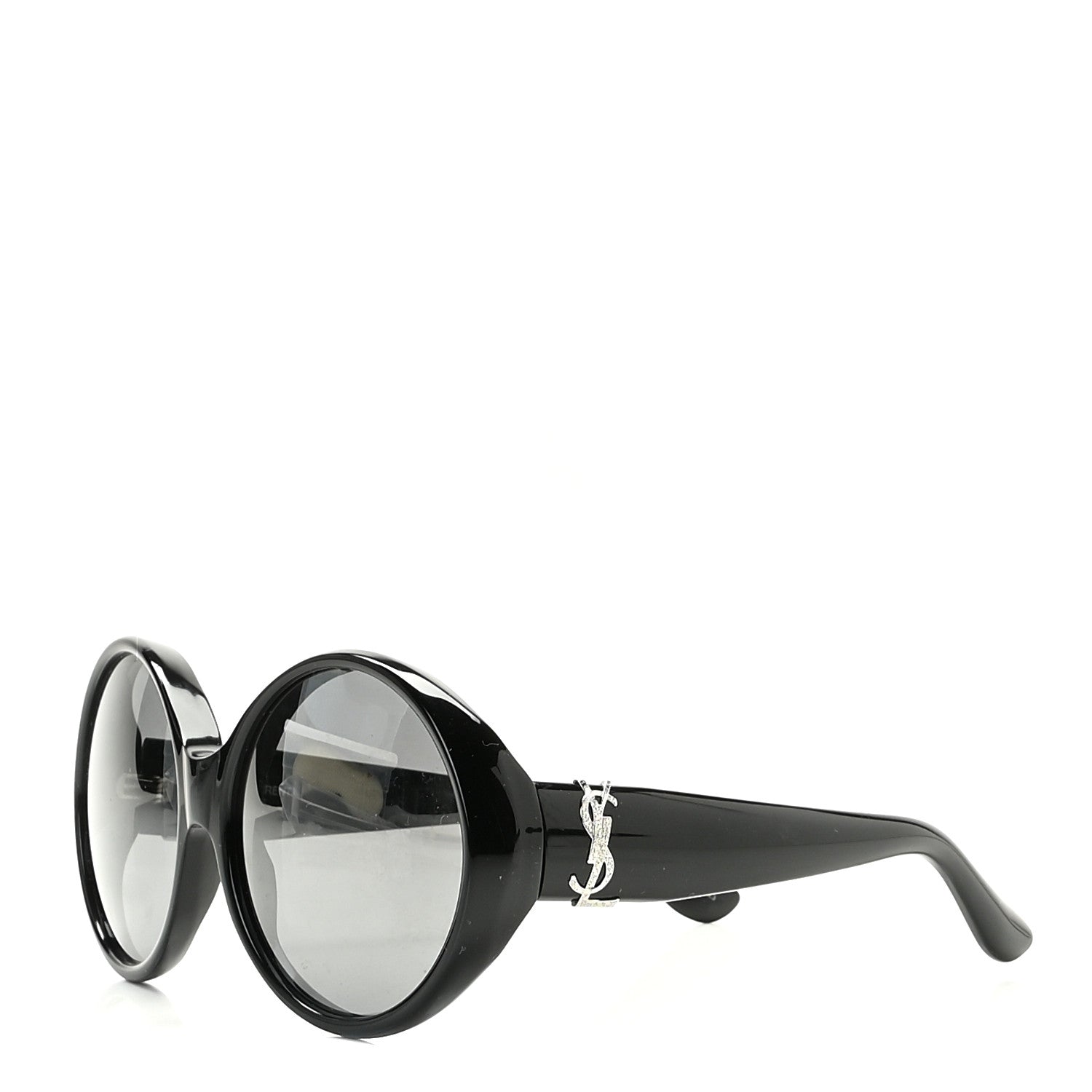Saint Laurent Round SL M1 Sunglasses Black 883903 – FASHIONPHILE