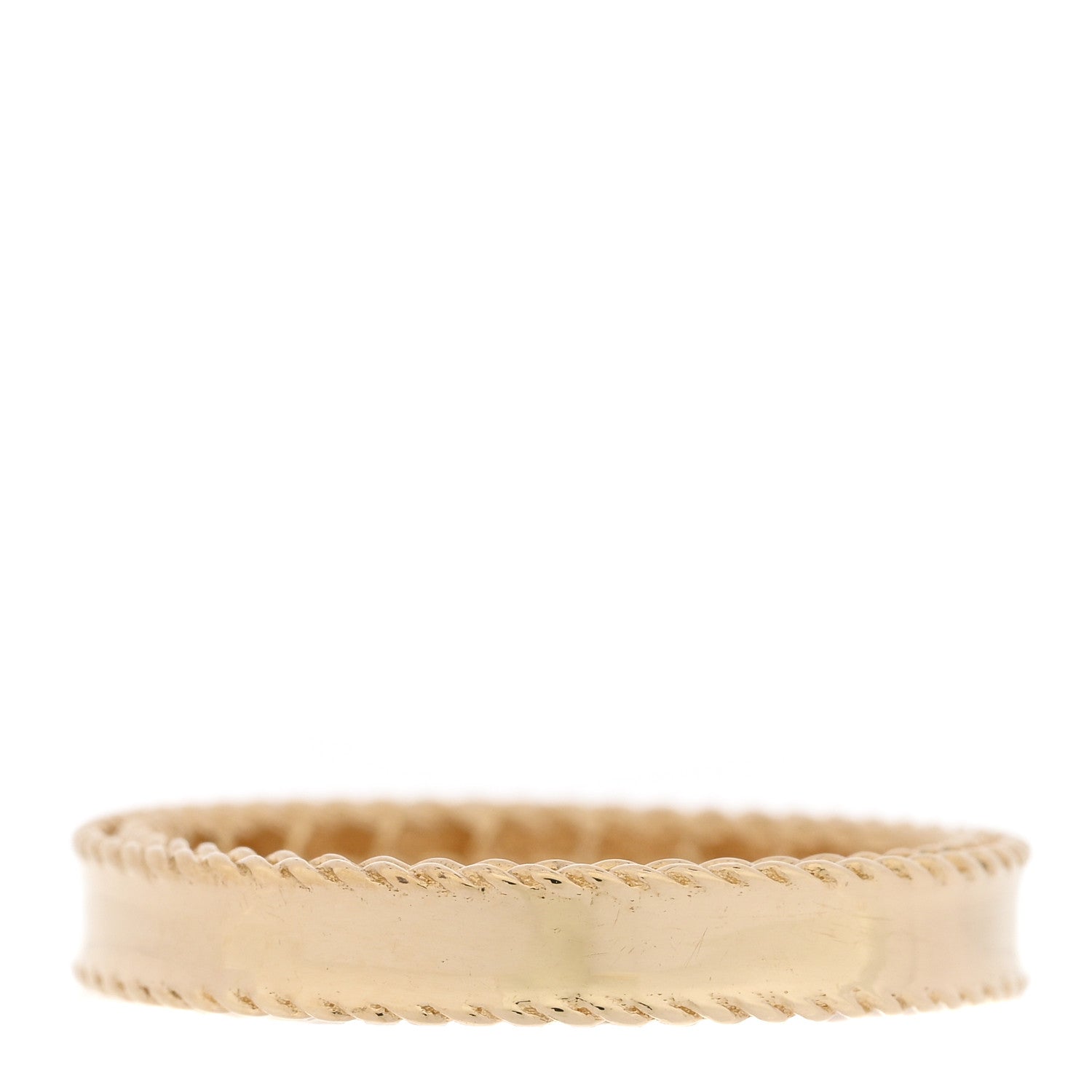 Roberto Coin 18K Yellow Gold Symphony Princess Ring 53 6.5 1479522 ...