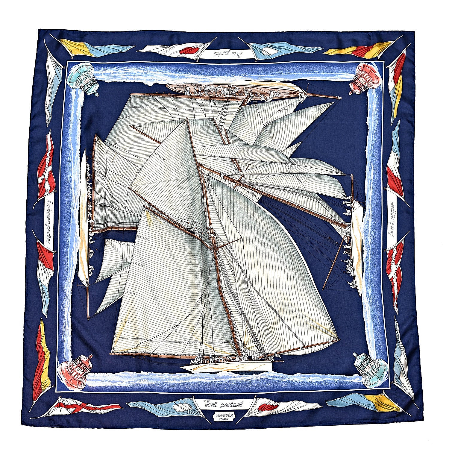 Hermes Silk Vent Portant Scarf 90 464799 – FASHIONPHILE