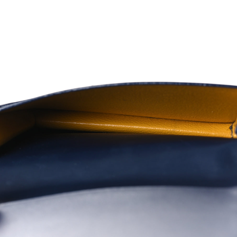 Goyard Goyardine Business Card Holder Navy 1784515 – FASHIONPHILE