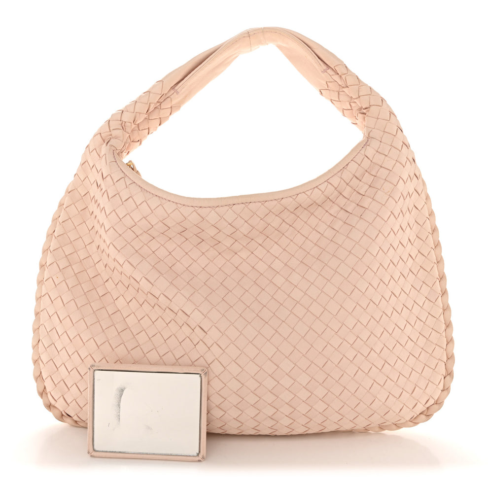Bottega Veneta Nappa Intrecciato Medium Veneta Hobo Flamingo 1801805 ...