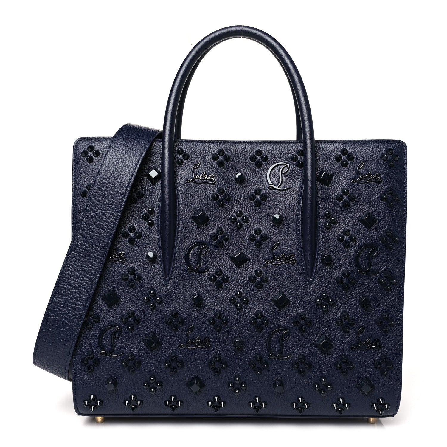 Christian Louboutin Calfskin Empire Loubinthesky Medium Paloma Ink ...