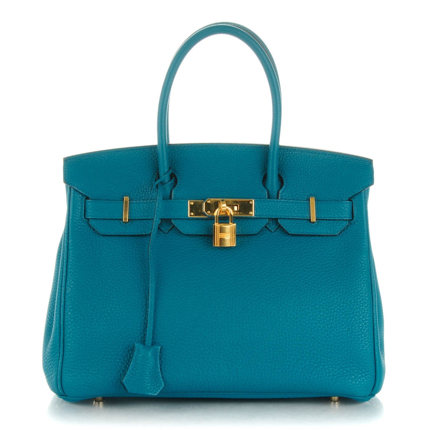 Hermes Taurillon Clemence Birkin 30 Cobalt 148992 – FASHIONPHILE