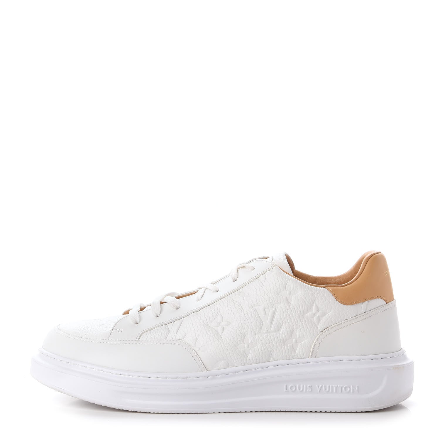 Louis Vuitton Grained Calfskin Embossed Monogram Mens Beverly Hills ...