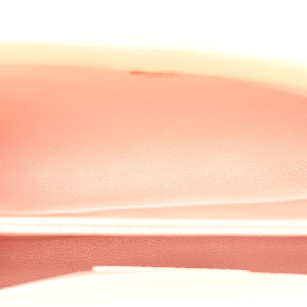 Chanel Caviar Quilted Mini Coco Handle Flap Light Pink 1790982 ...