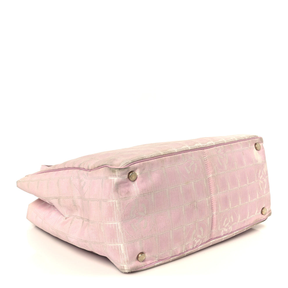 Chanel Nylon Medium Travel Tote Pink 1793362 – FASHIONPHILE