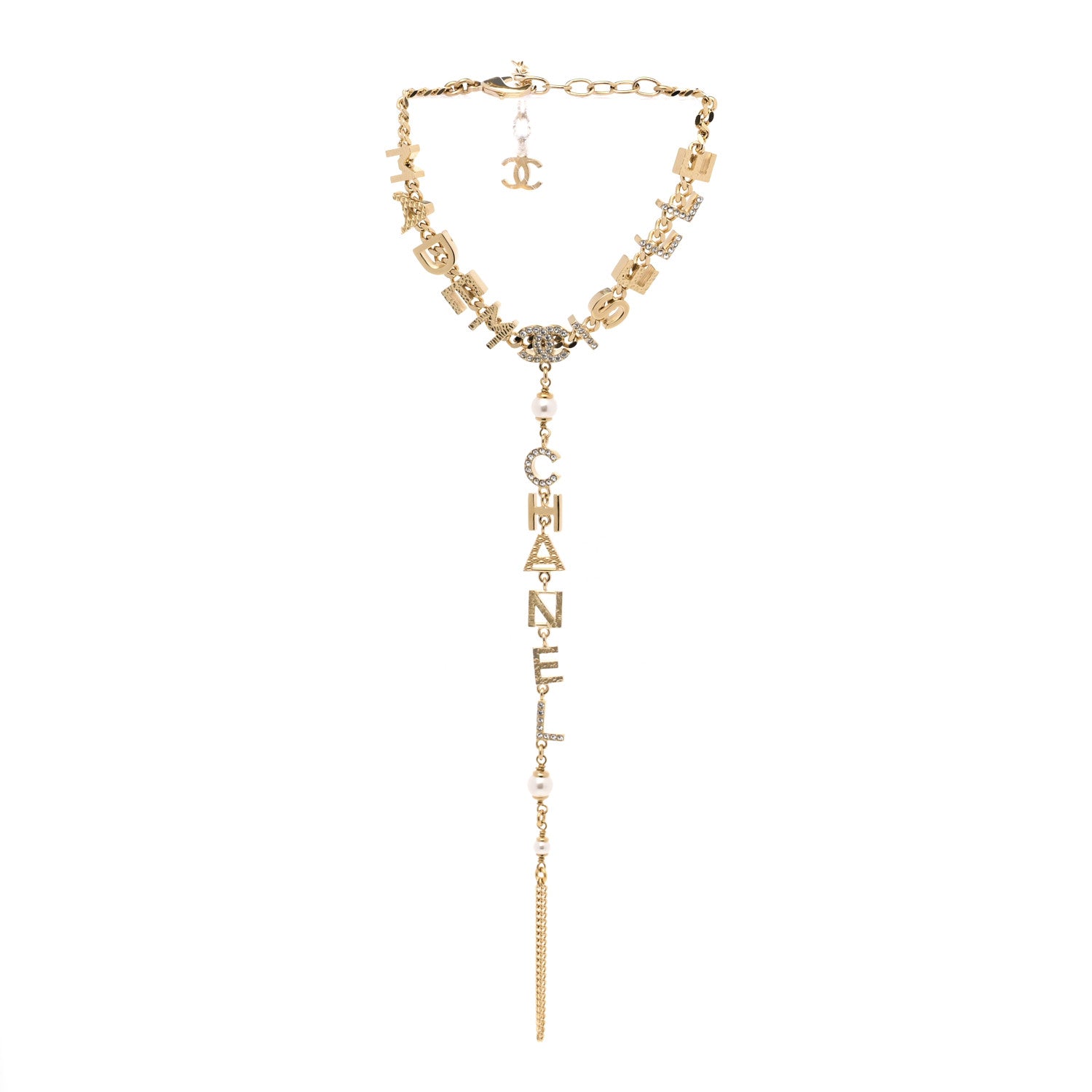 Chanel Metal CC Mademoiselle Chain Anklet Gold 1144158 – FASHIONPHILE