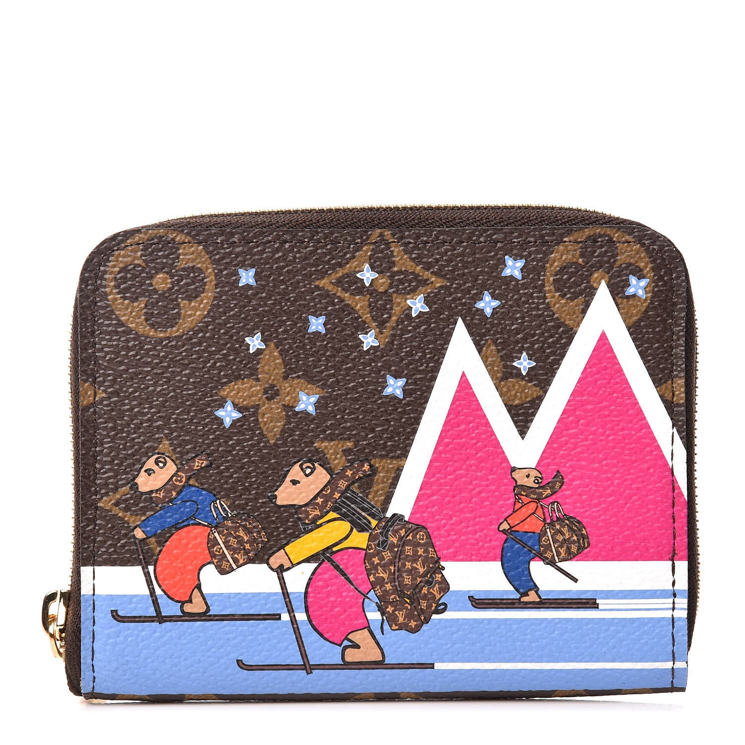 Louis Vuitton Monogram 2018 Christmas Animation Zippy Coin Purse 415525 ...