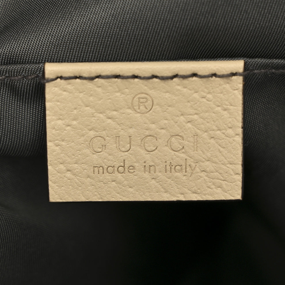 Gucci Econyl Nylon Monogram Off The Grid Sling Backpack Graphite Grey ...