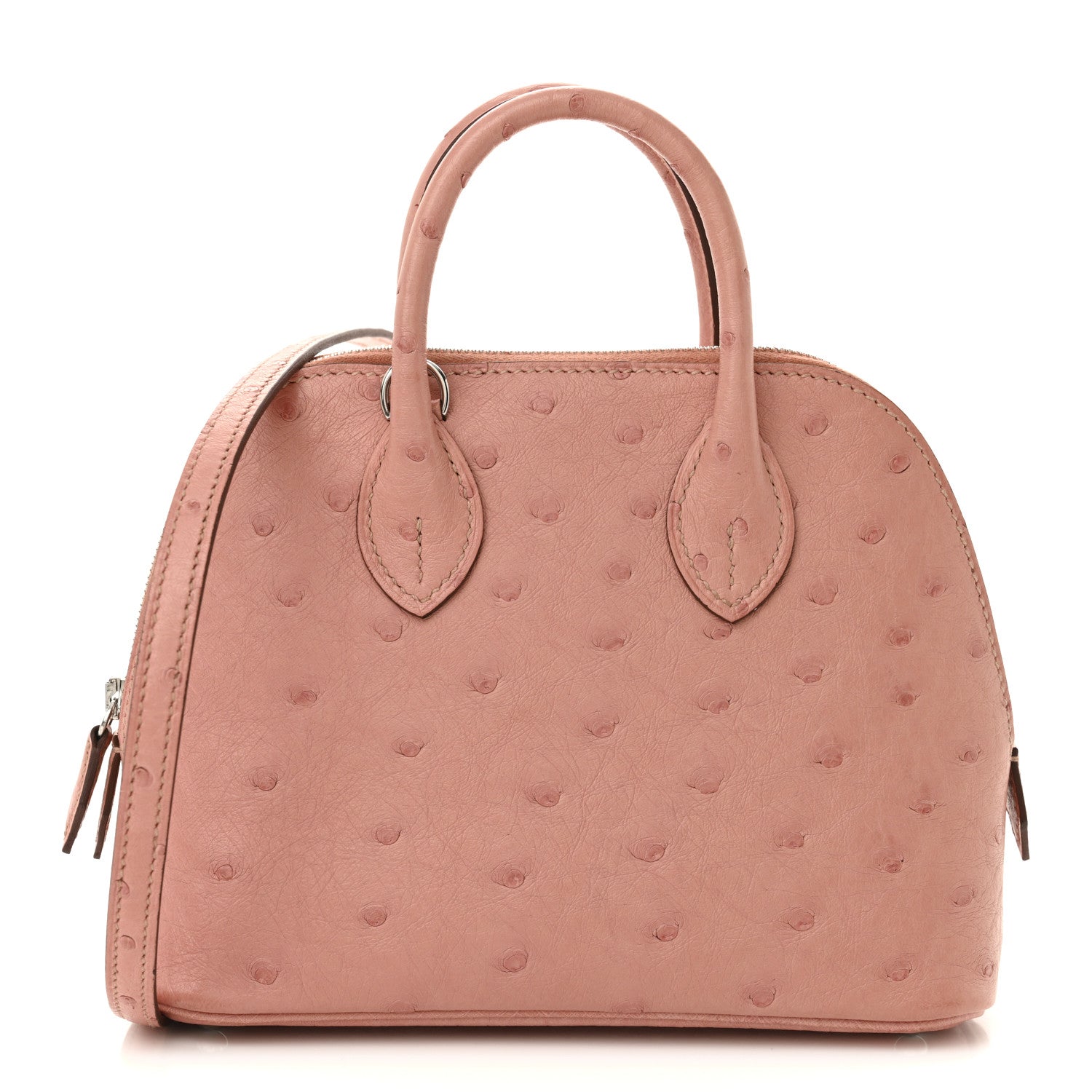 Hermes Ostrich Bolide Mini 1923 Terre Cuite 1753625 – FASHIONPHILE
