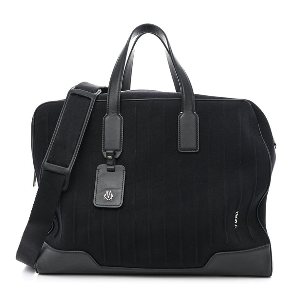 Rimowa Canvas Never Still Weekender Bag Black 1449193 – FASHIONPHILE