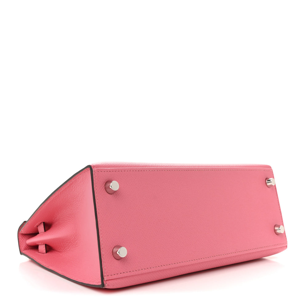 Hermes Epsom Kelly Sellier 25 Rose Azalee 1799927 – FASHIONPHILE