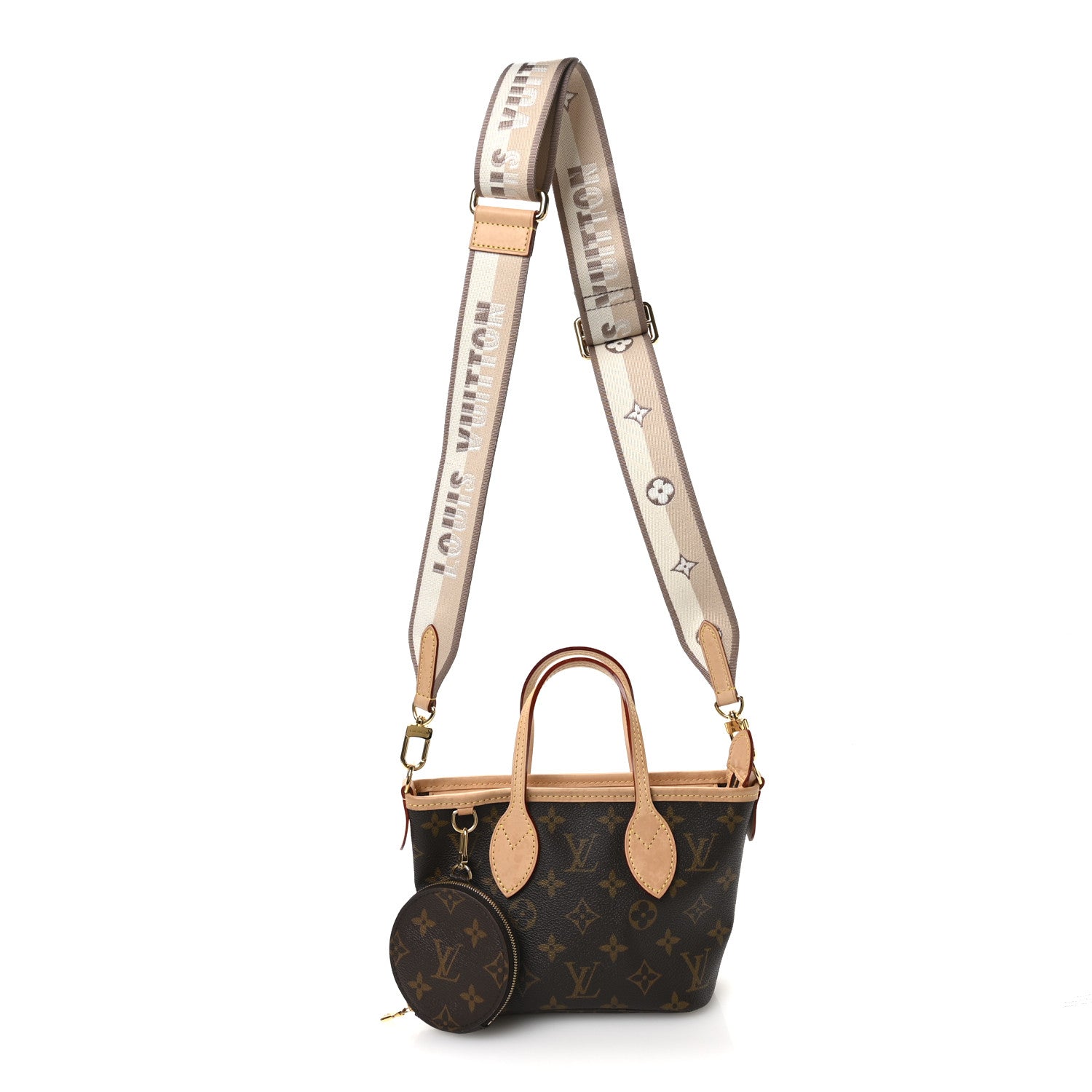 Louis Vuitton Monogram Neverfull BB Beige 1745976 – FASHIONPHILE