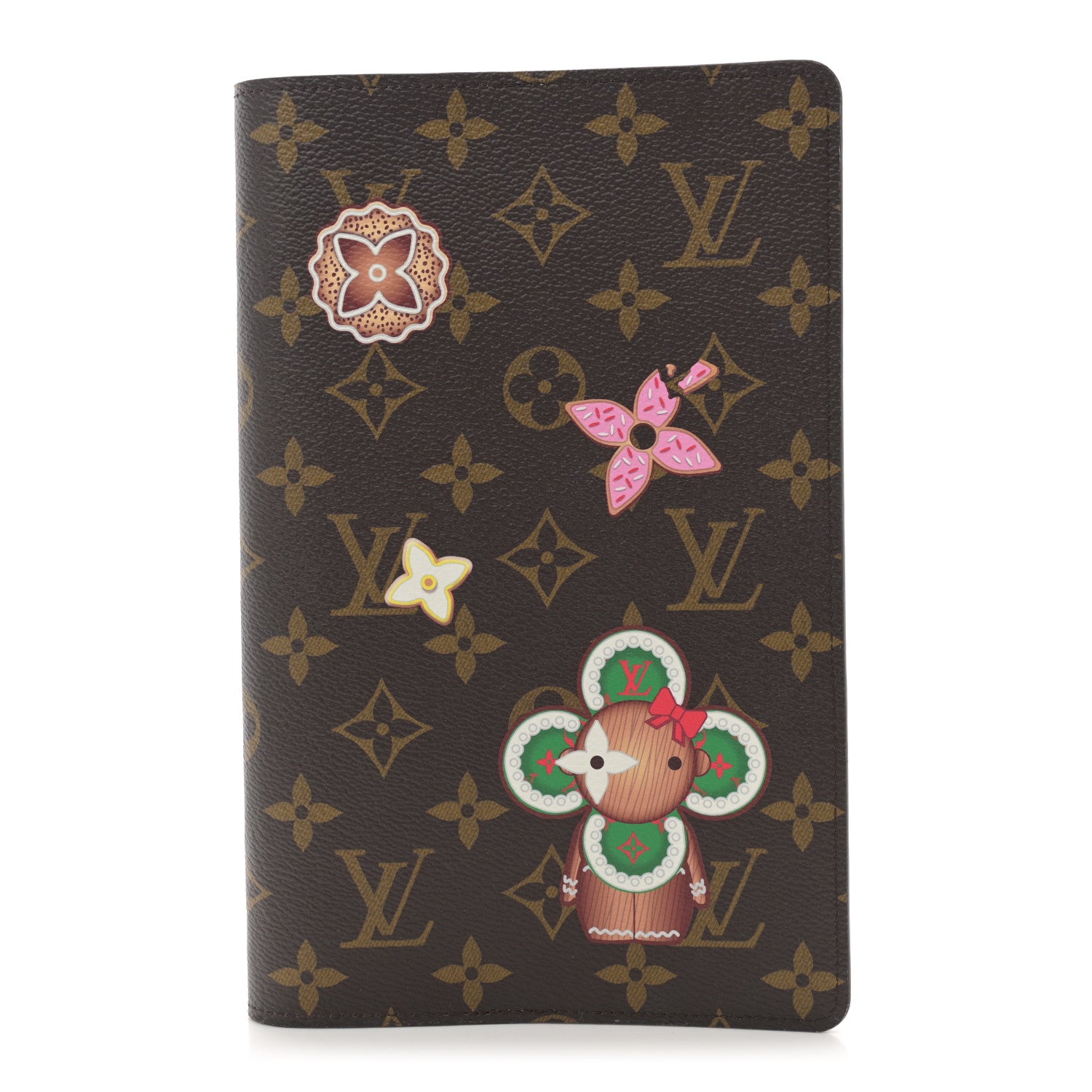 Louis Vuitton Monogram Emily Notebook Cover MM Coquelicot 1673854 ...