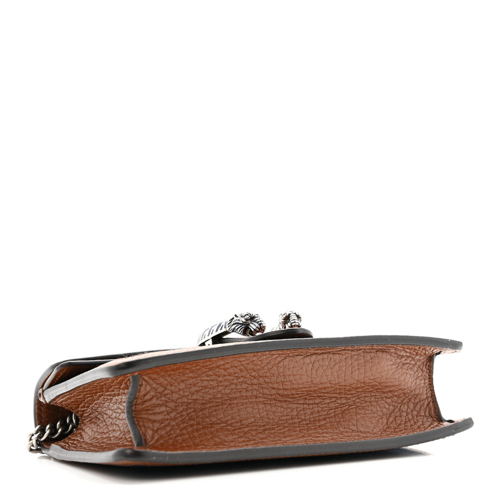 Gucci New Denim GG Monogram Dollar Calfskin Enamel Super Mini Dionysus ...