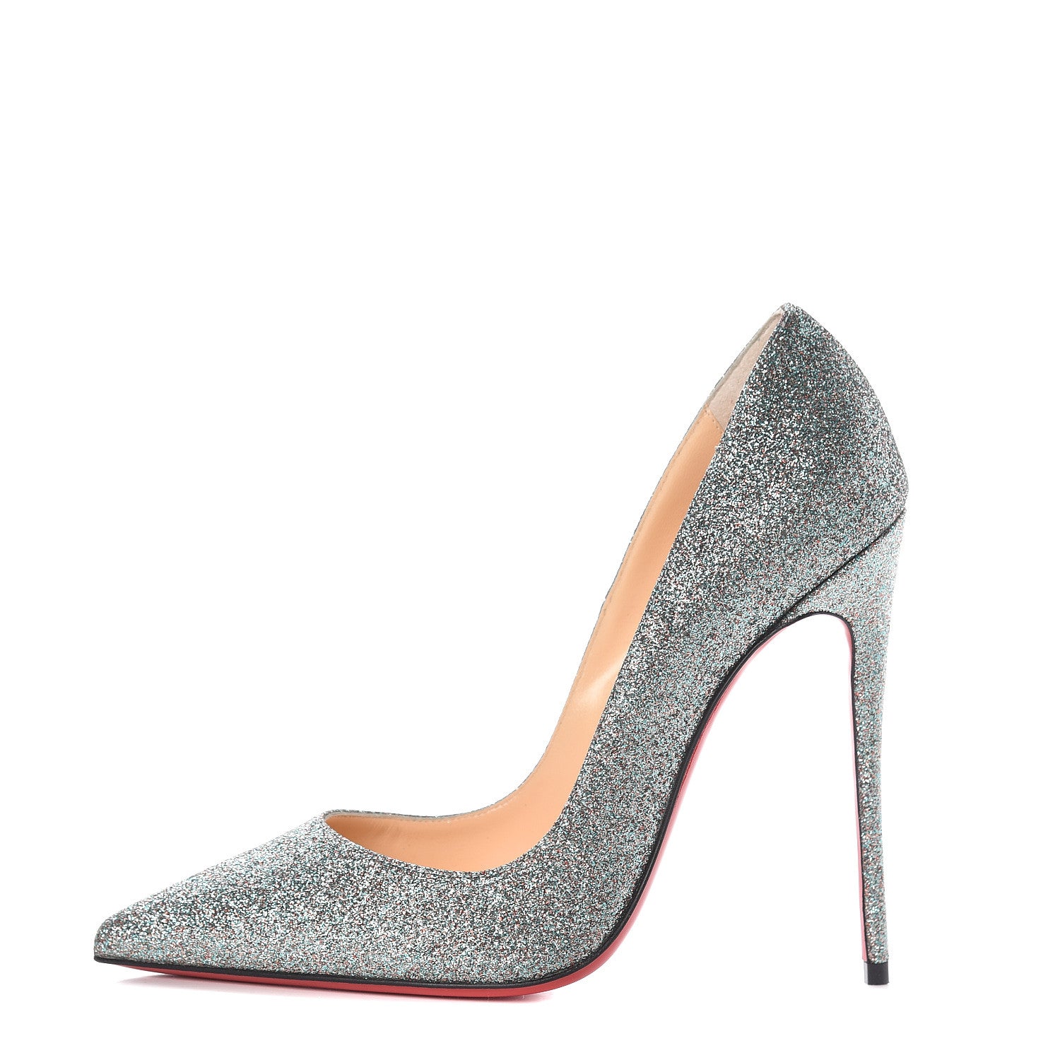 Christian Louboutin Mini Glitter So Kate 120 Pumps 38 Vosges 489393 ...