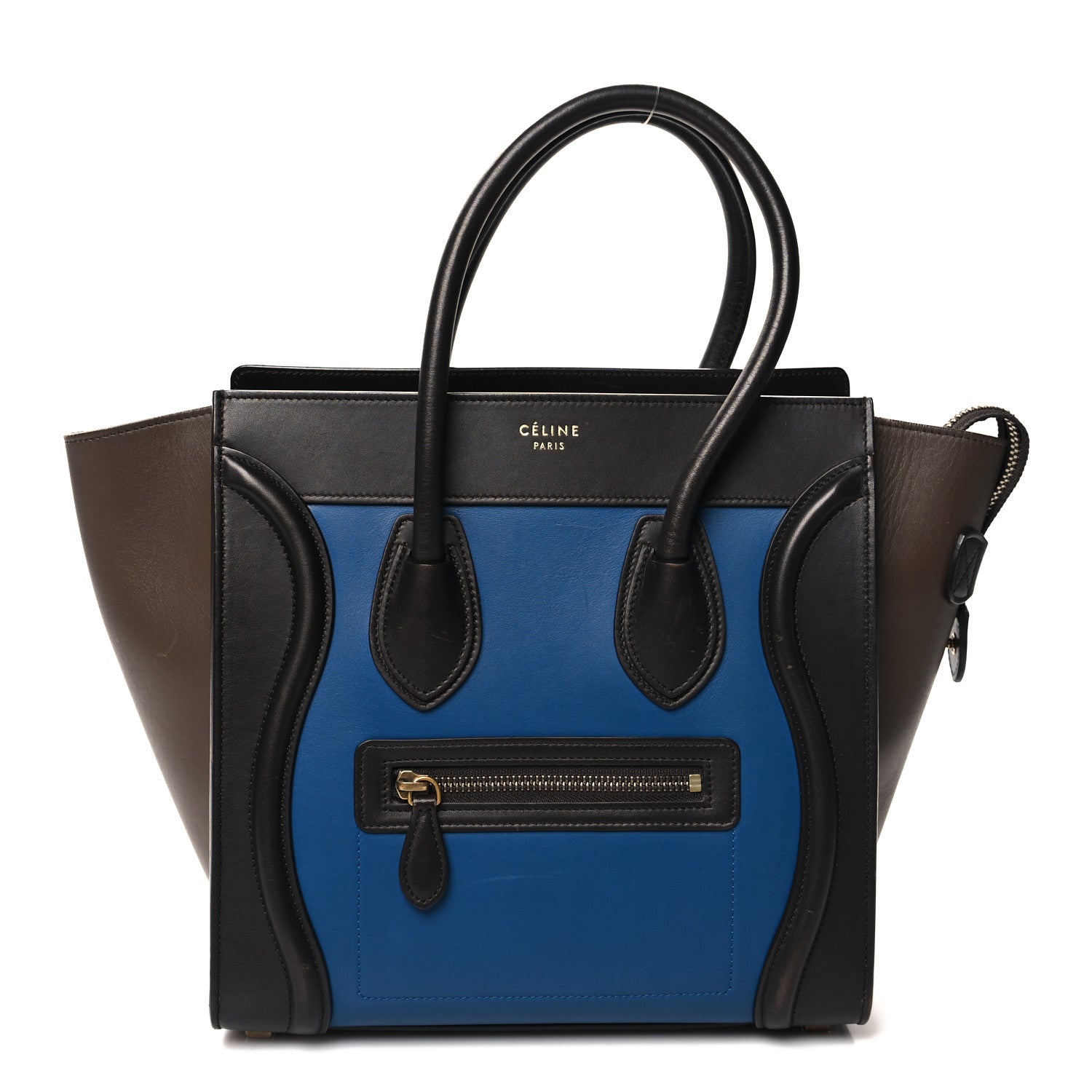 Celine Smooth Calfskin Micro Tri-Color Luggage Sea 1548034 – FASHIONPHILE