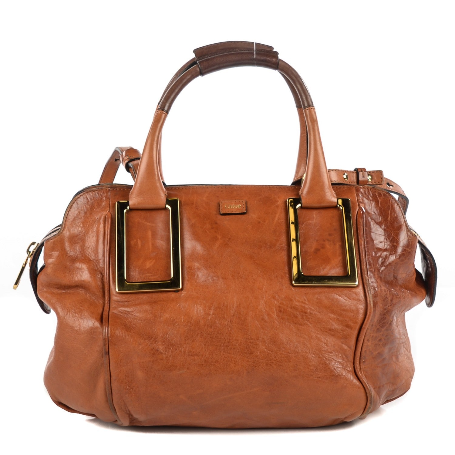 Chloe Calfskin Medium Ethel Satchel Tan 113048 – FASHIONPHILE