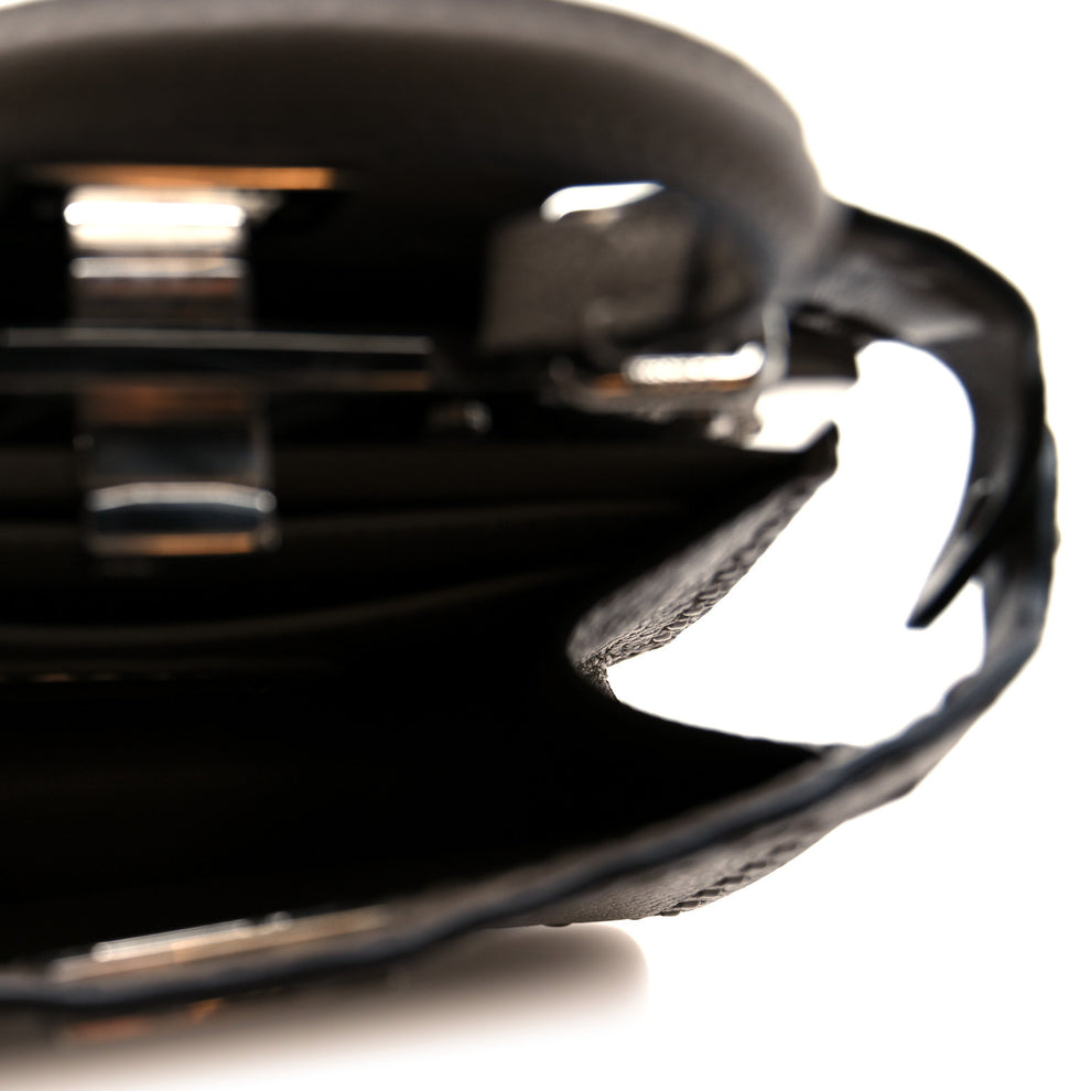 Fendi Cuoio Romano Selleria Mini Peekaboo I SEE U Iconic Satchel ...