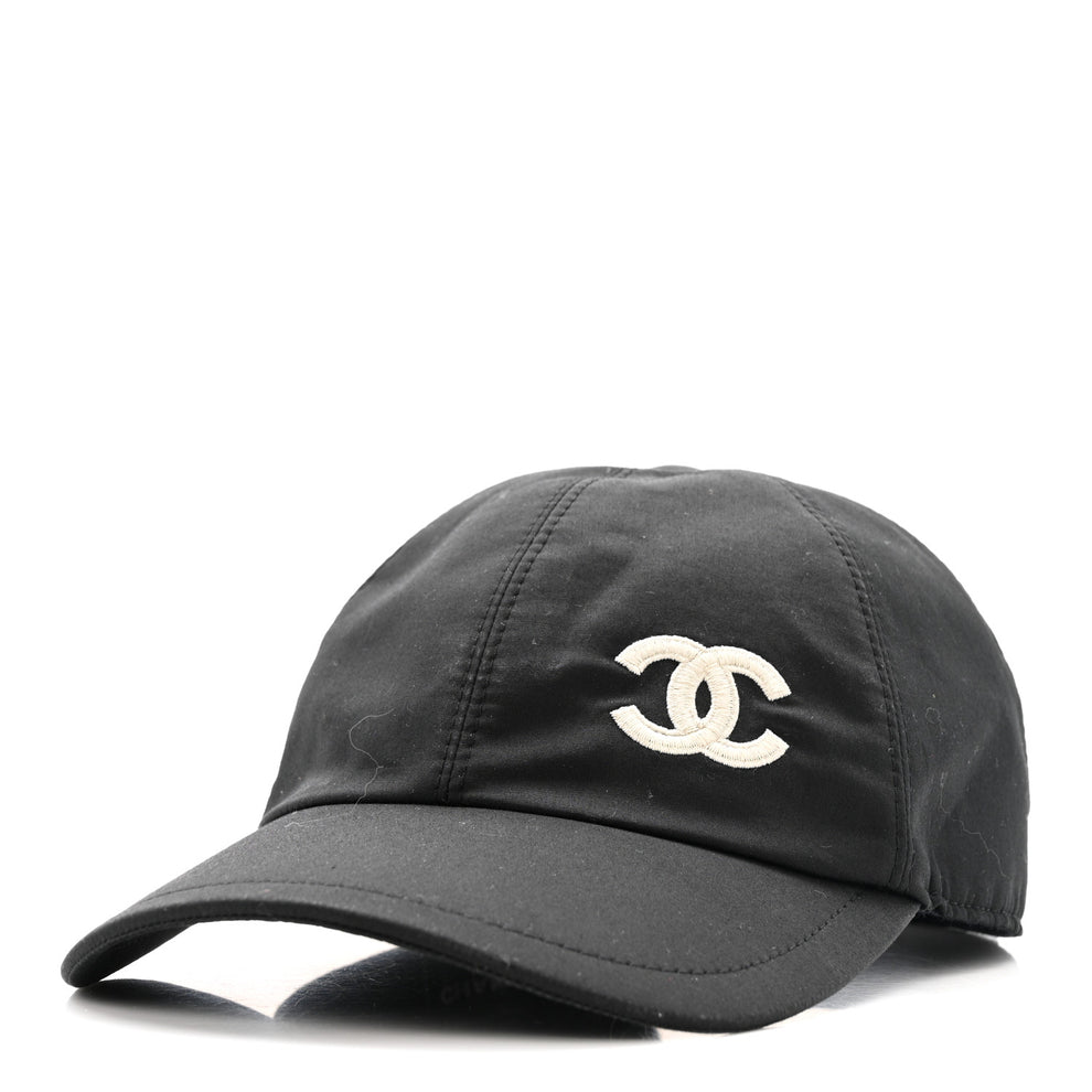 Chanel Cotton CC Cap Hat Black 1797399 – FASHIONPHILE