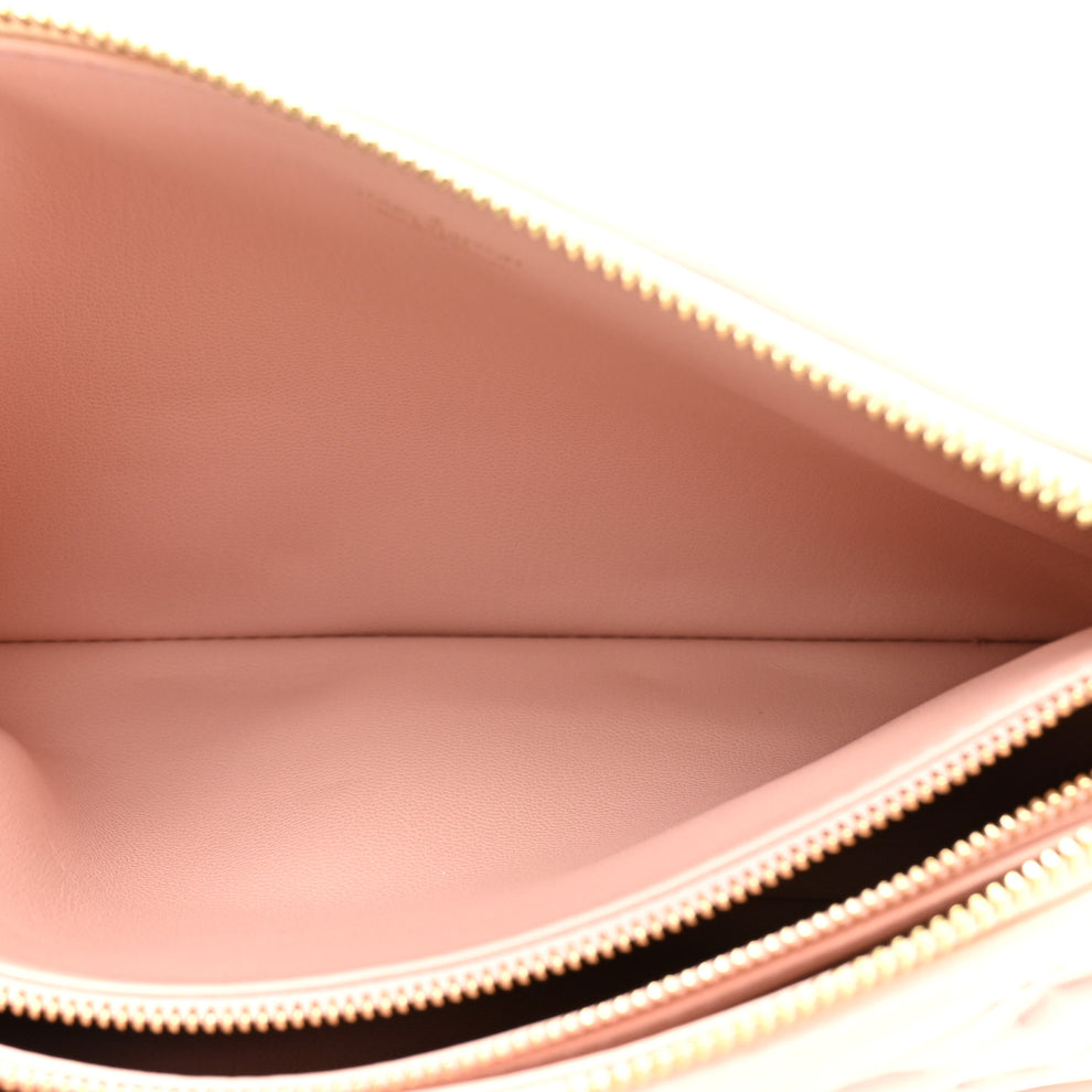 Louis Vuitton Pearlescent Lambskin Embossed Monogram Coussin PM Beige ...
