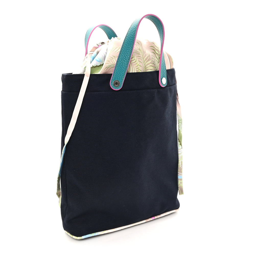 Hermes Canvas Taurillon Silk Petit H Tote Multicolor 1868915 – FASHIONPHILE