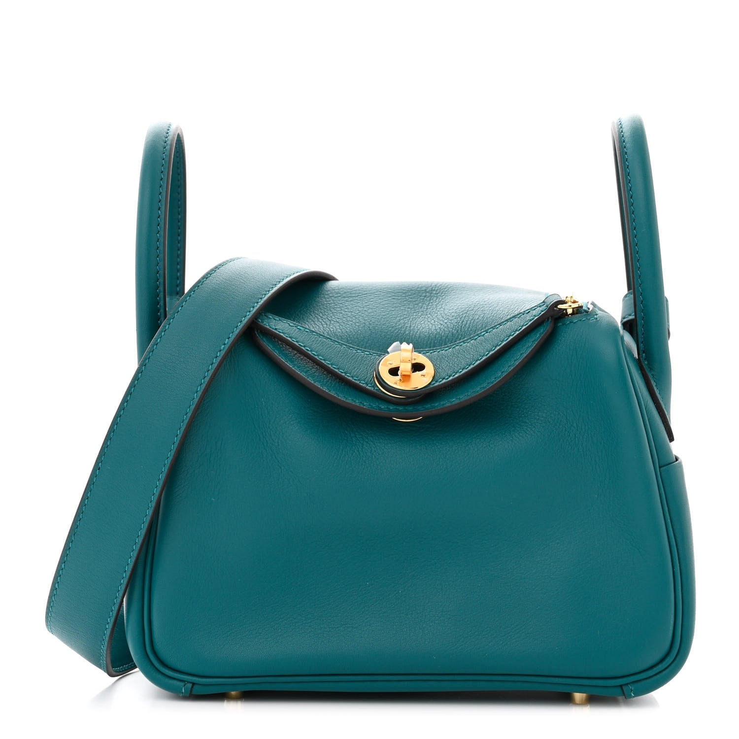 HERMES Swift Mini Lindy 20 Vert Bosphore - Great Gifts Club