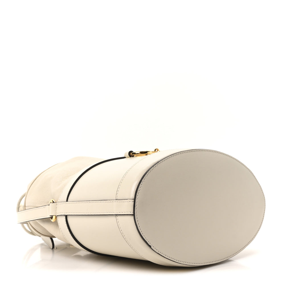 Gucci Azalea Sakai Calfskin Horsebit 1955 Drawstring Bucket Bag Mystic ...