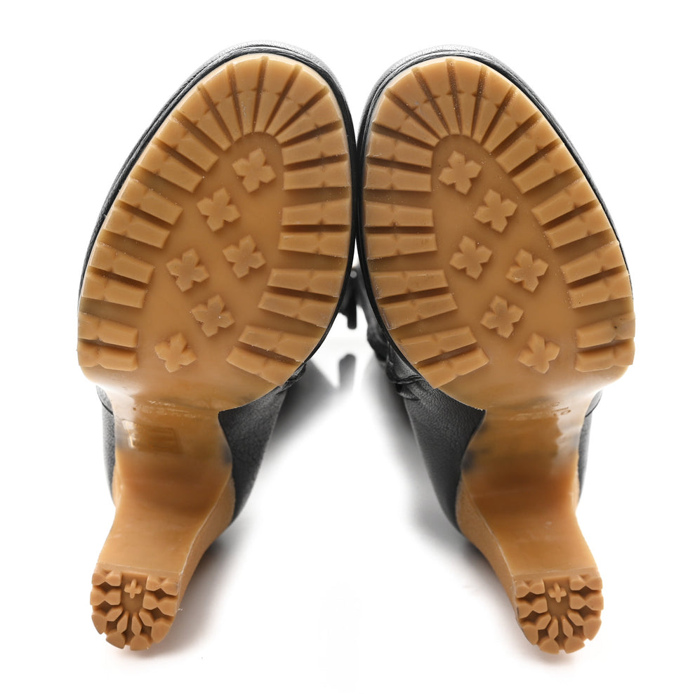 Gucci Calfskin Edith Knee High Boots 36.5 Black 1783973 – FASHIONPHILE