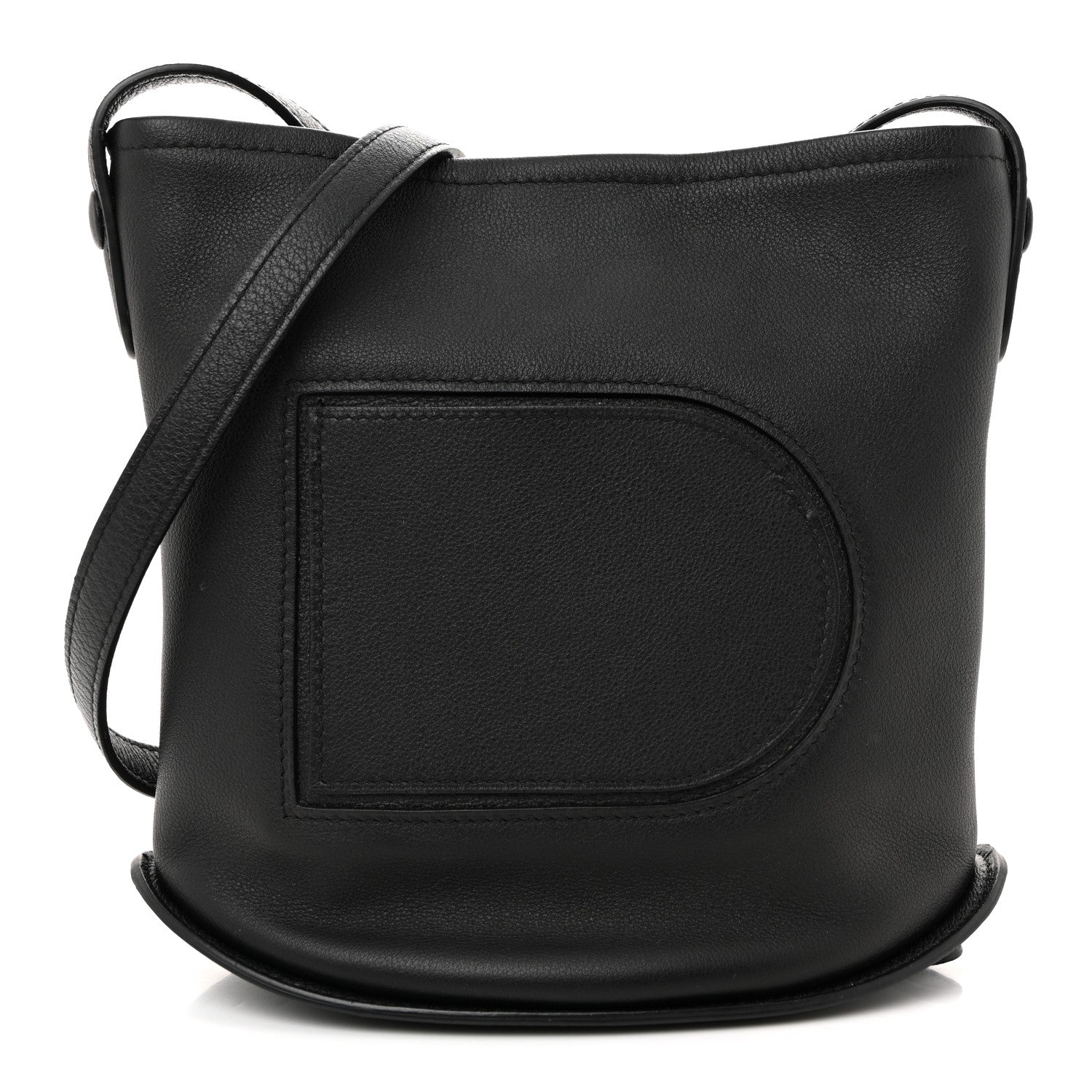 Delvaux Calfskin Mini Pin Allure Bucket Black 1787997 – FASHIONPHILE