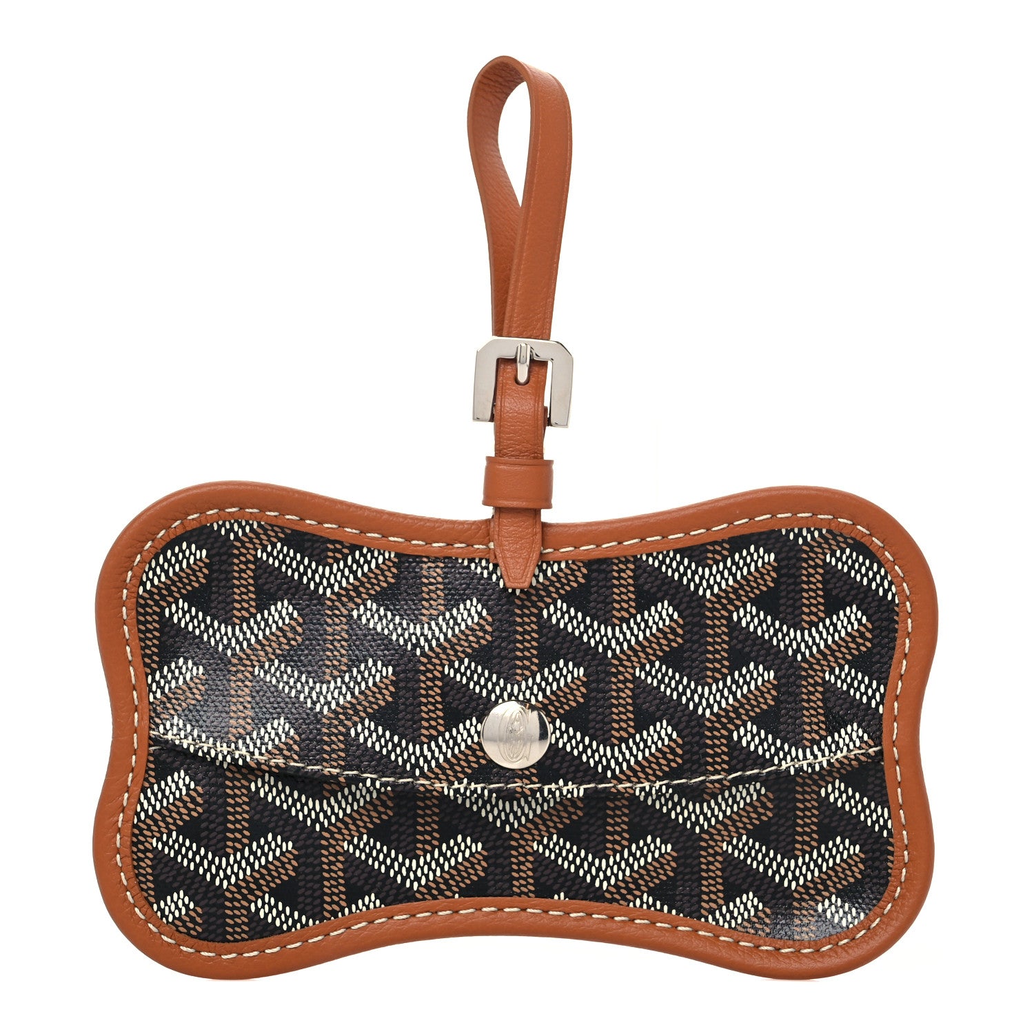 Goyard Goyardine Bone Tag Black Gold 1160209 – FASHIONPHILE
