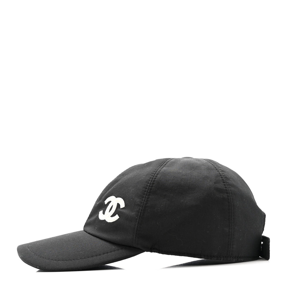 Chanel Cotton CC Cap Hat Black 1797399 – FASHIONPHILE